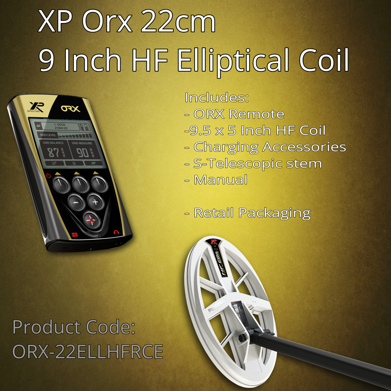 XP ORX Metal Detector With wired headphones – XP Metal Detectors Australia